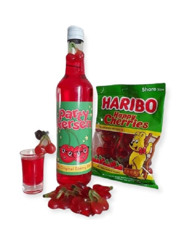 Party Shot Kersen Fles 70 cl 10% VOL - Arthur & Co Slijterij Wijnhandel