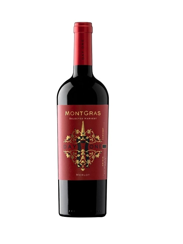 MontGras DAY ONE Merlot - Arthur & Co Slijterij Wijnhandel